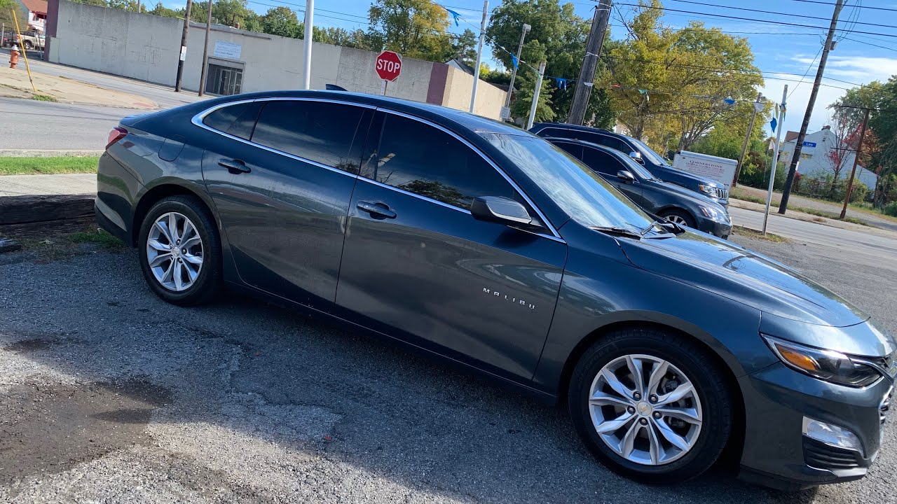 How to install window tint on a Chevy Malibu - YouTube