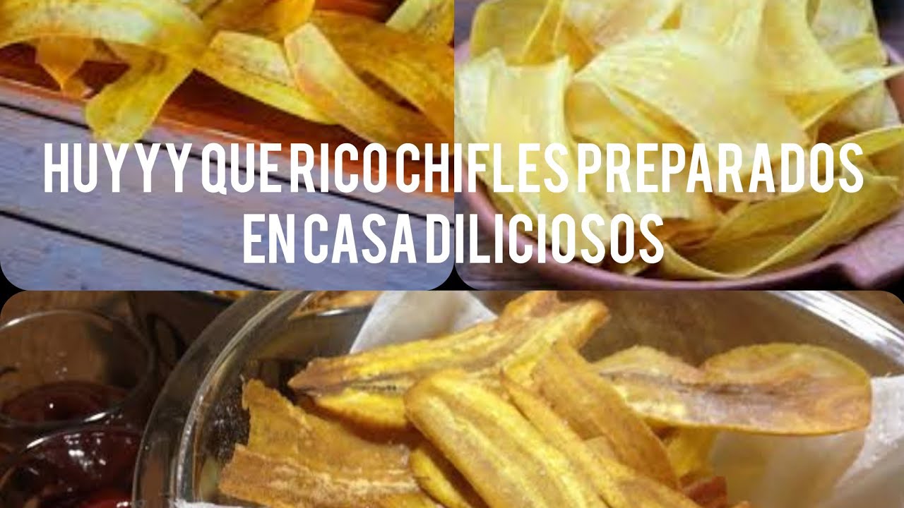 preparación de chifles muy ricos para negocio casero muy rentable - YouTube