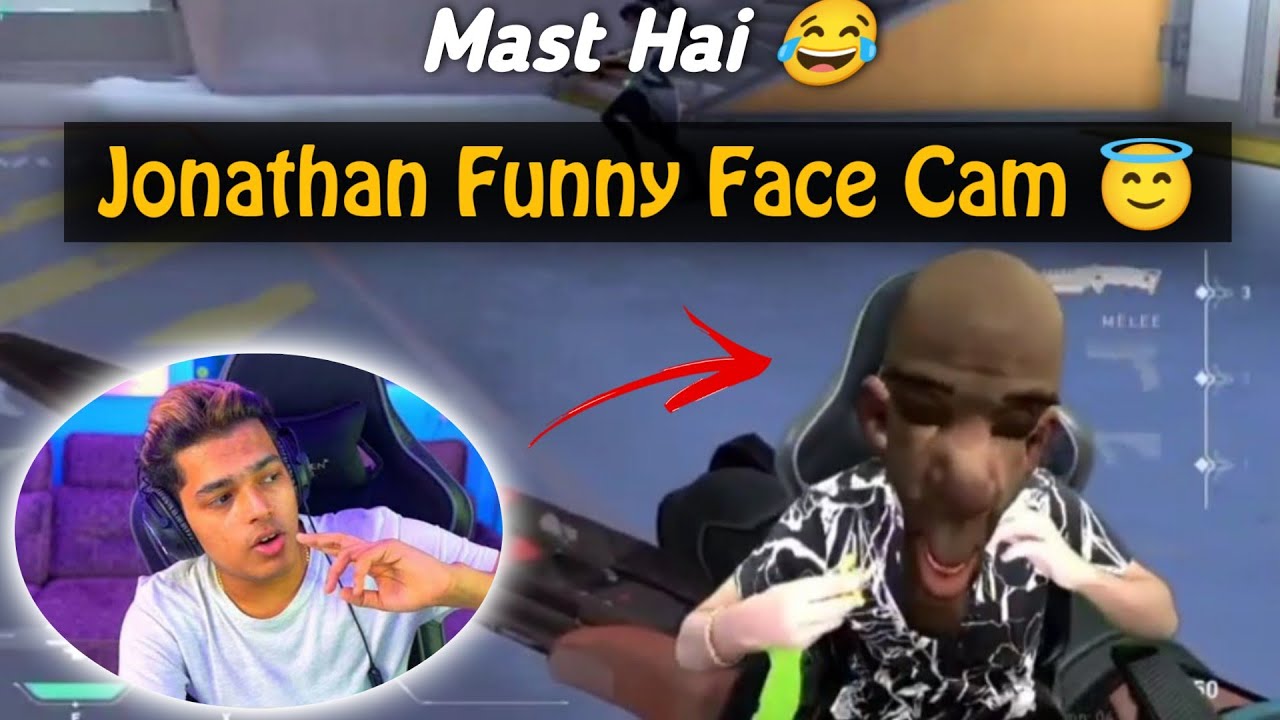 Jonathan Streaming With Funny Face on Loco 😂 Jonathan Funny Face 🤣 BGMI ...