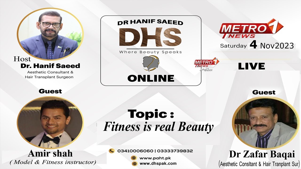 DHS Online | Pakistan Aesthetic Hair Transplant Center | Dr Hanif Saeed ...