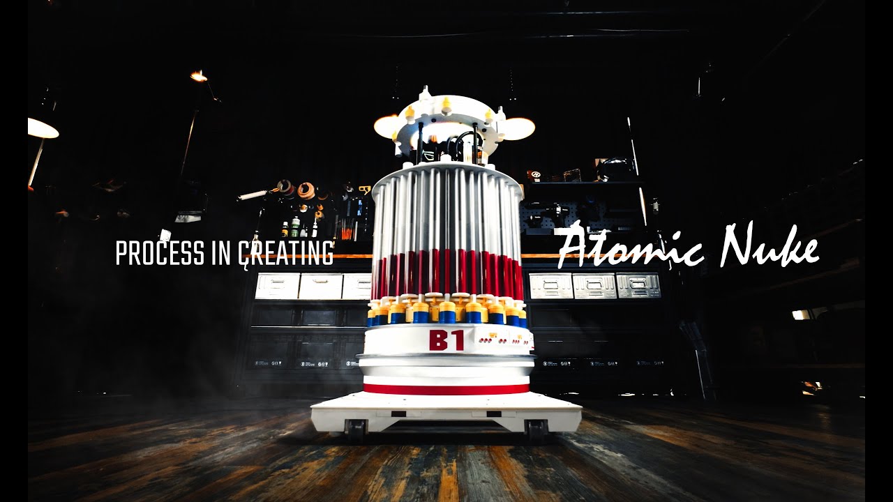 PROCESS OF CREATING ATOMIC NUKE PC Case Mod by AK Mod (Counter-Strike 2 ...