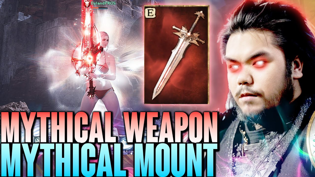 The Red Mythical WEAPON + MOUNT | Grand General LEVEL 60 | Guild ...