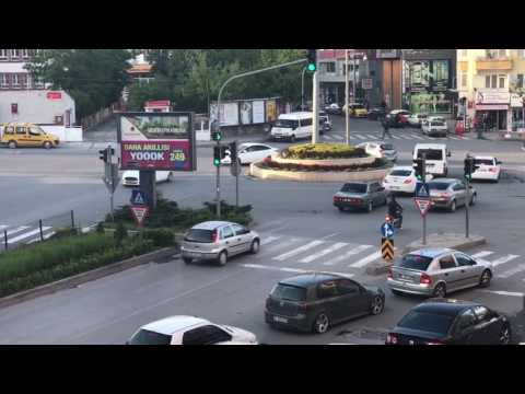 Niğde de trafik tersine giderse.