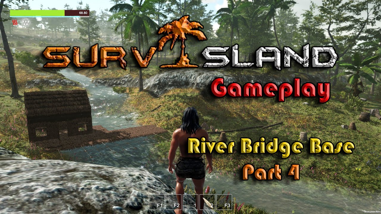 Survisland Survival game - River bridge base part 4 - Gameplay ...