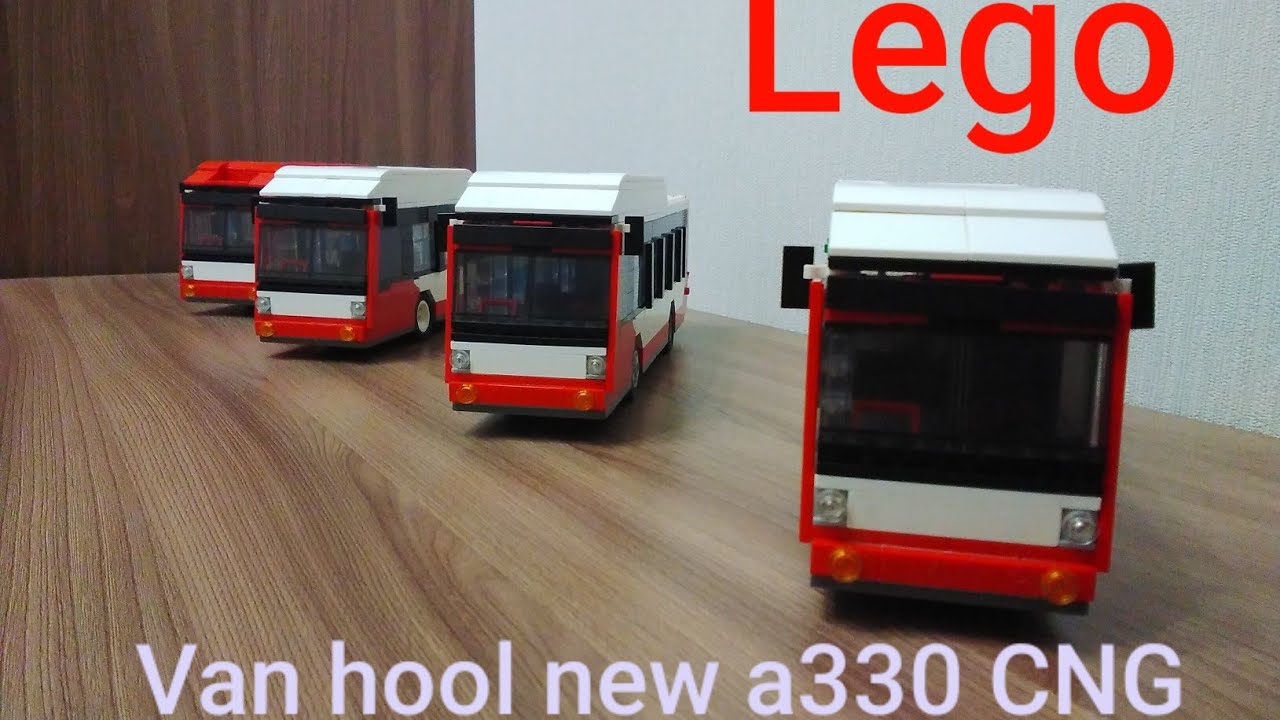 Lego автобус Van hool new a330 CNG - YouTube