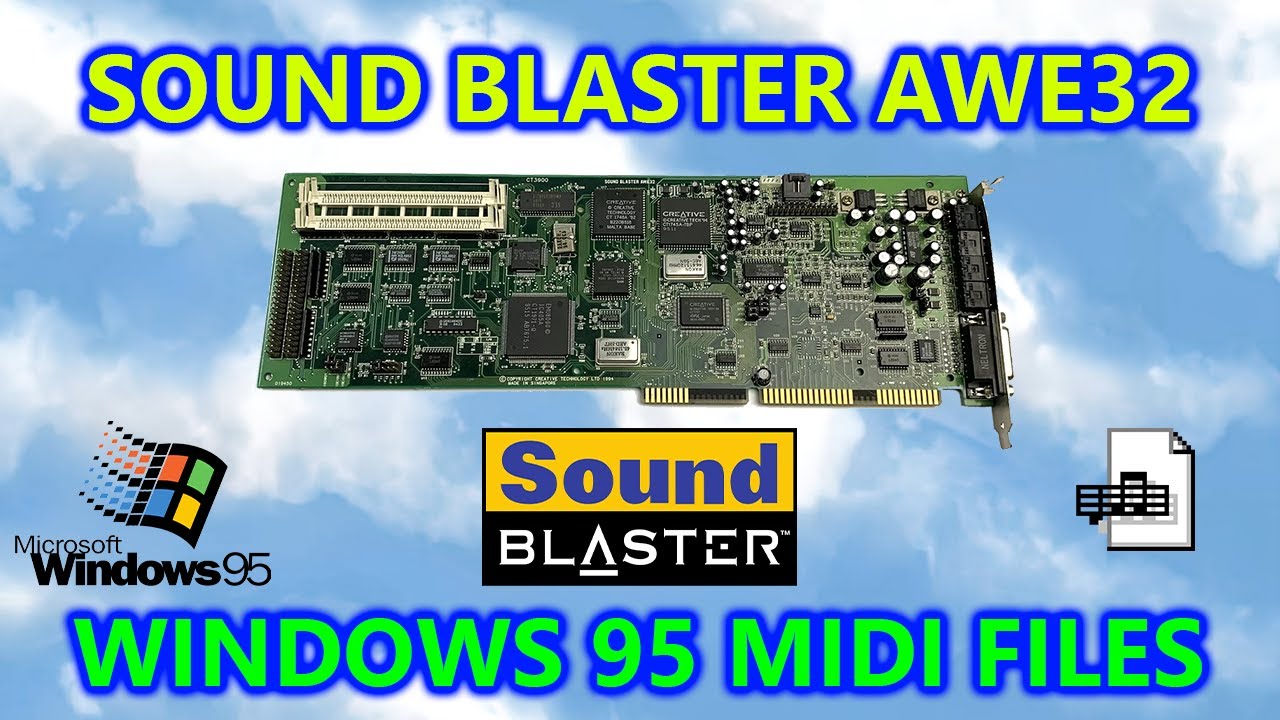 Tutti i #midi di Windows 95 su una Sound Blaster AWE32 #CT3900 - YouTube