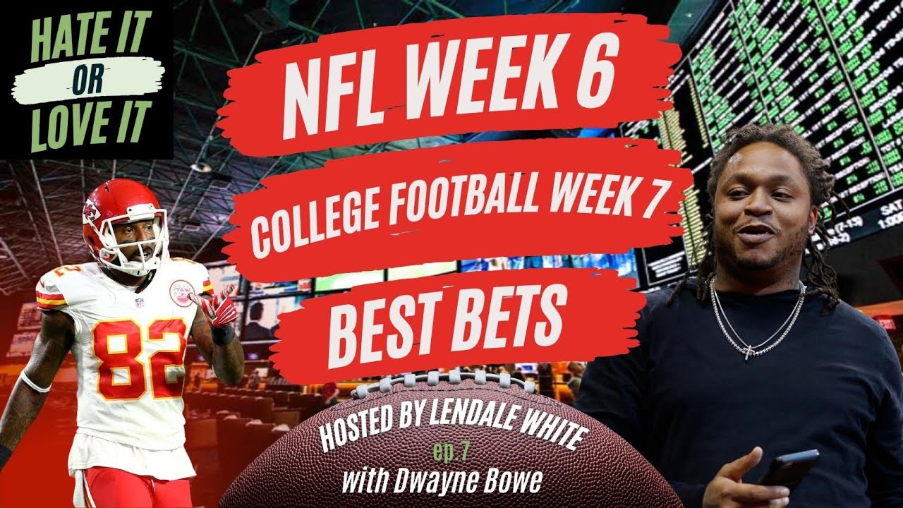 NFL Week 6 & College Football Week 7 Best Bets with LenDale White ...