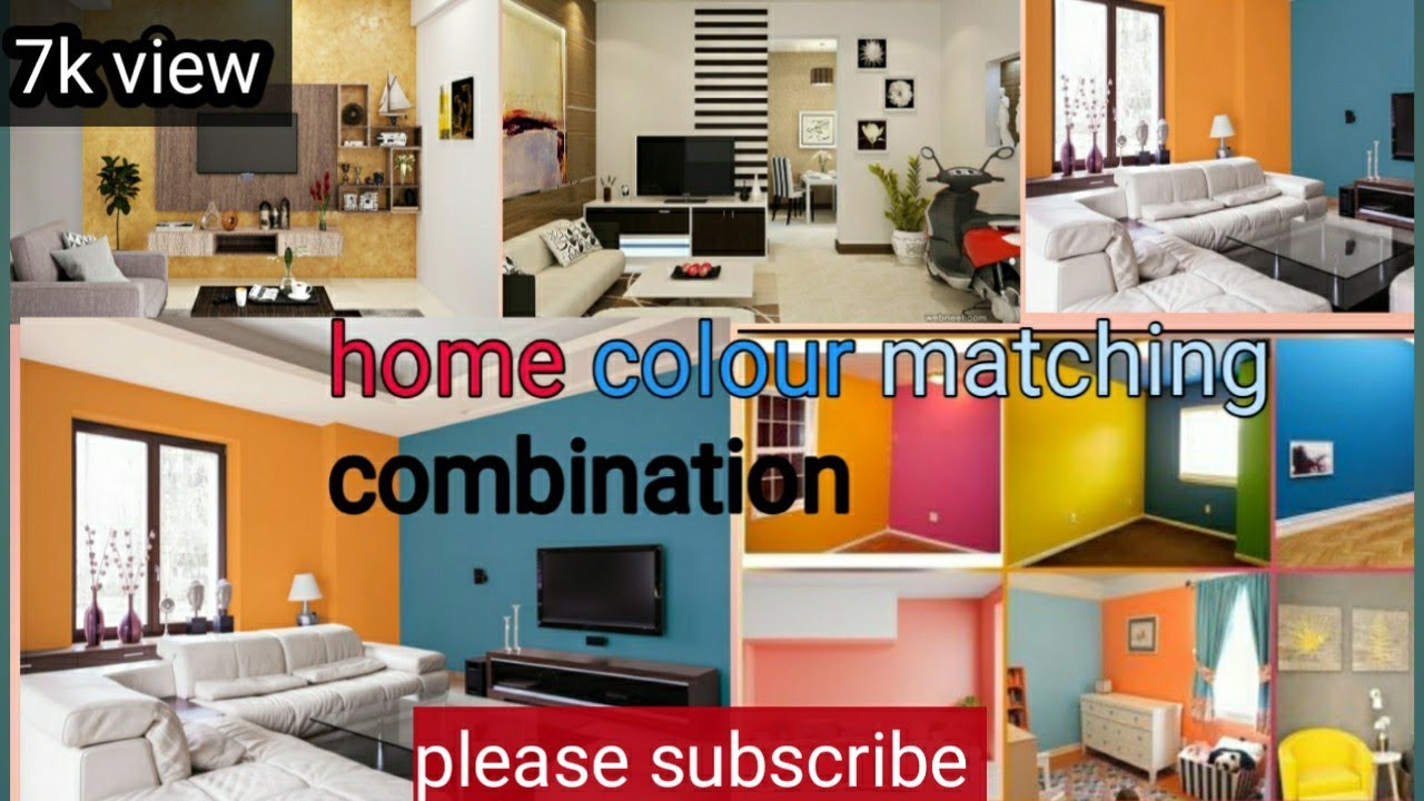 home colour 60+home colour matching combination , - YouTube