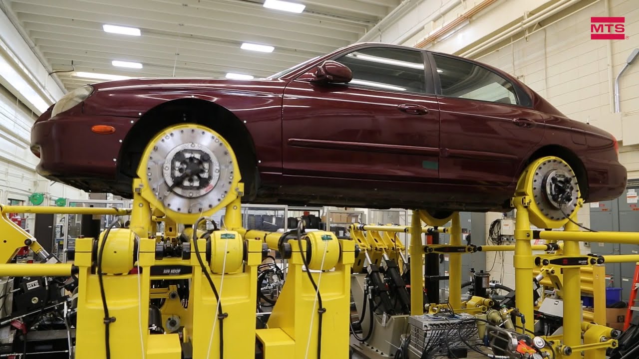 MTS Model 329 Spindle-Coupled Road Simulators - YouTube
