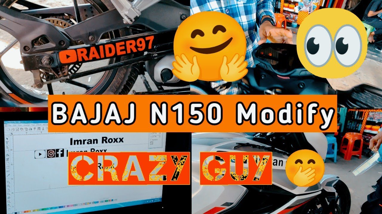 Bajaj N 150 Modify | Bajaj N 150 graphics | #bajajn150 # ...