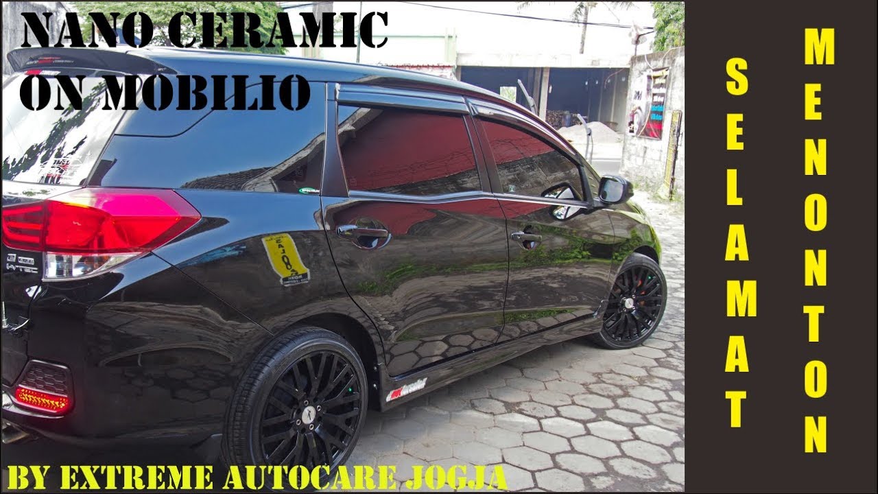 Hasil Nano Ceramic pada Honda Mobilio Hitam - Honda Mobilio Modif ...
