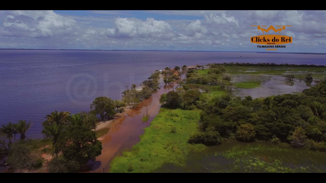 Praia de Porto De Moz Alagada - YouTube
