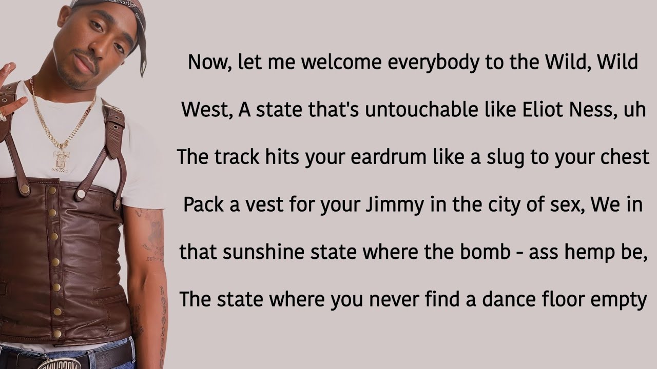 2Pac & Dr. Dre - California Love (lyrics) - YouTube