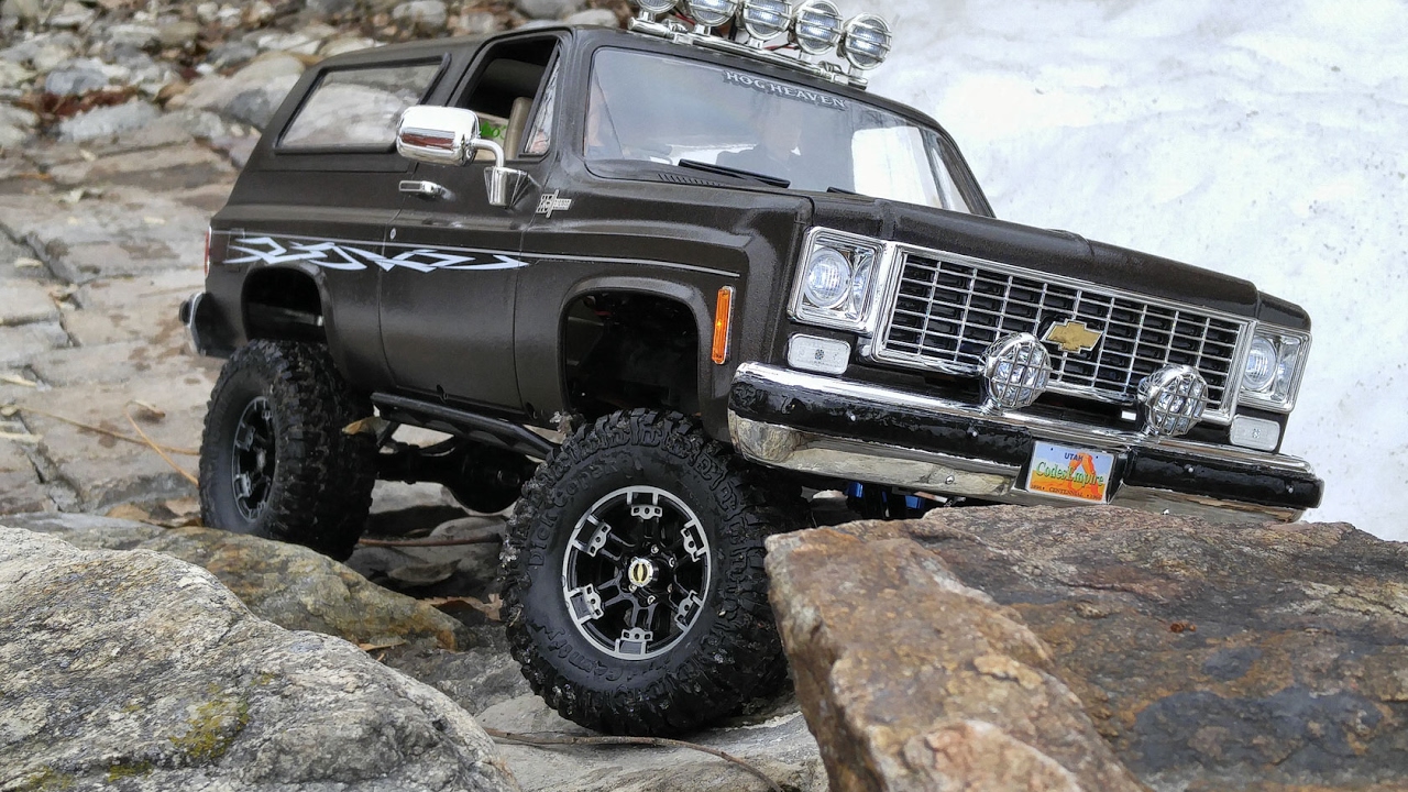 RC4WD K5 Chevy Blazer - First Run - YouTube