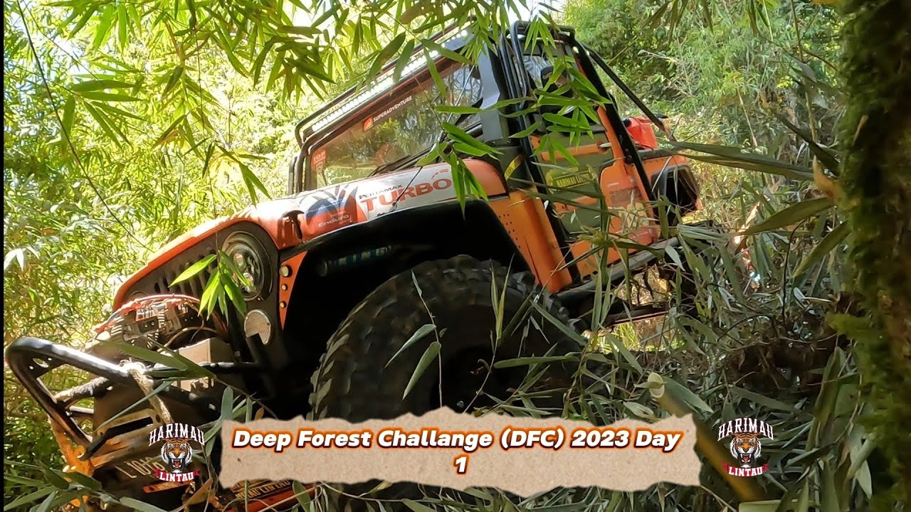 (DFC) Deep Forest Challenge 2023 | Team Harimau Lintau In Action At Garut | Day 1 - YouTube