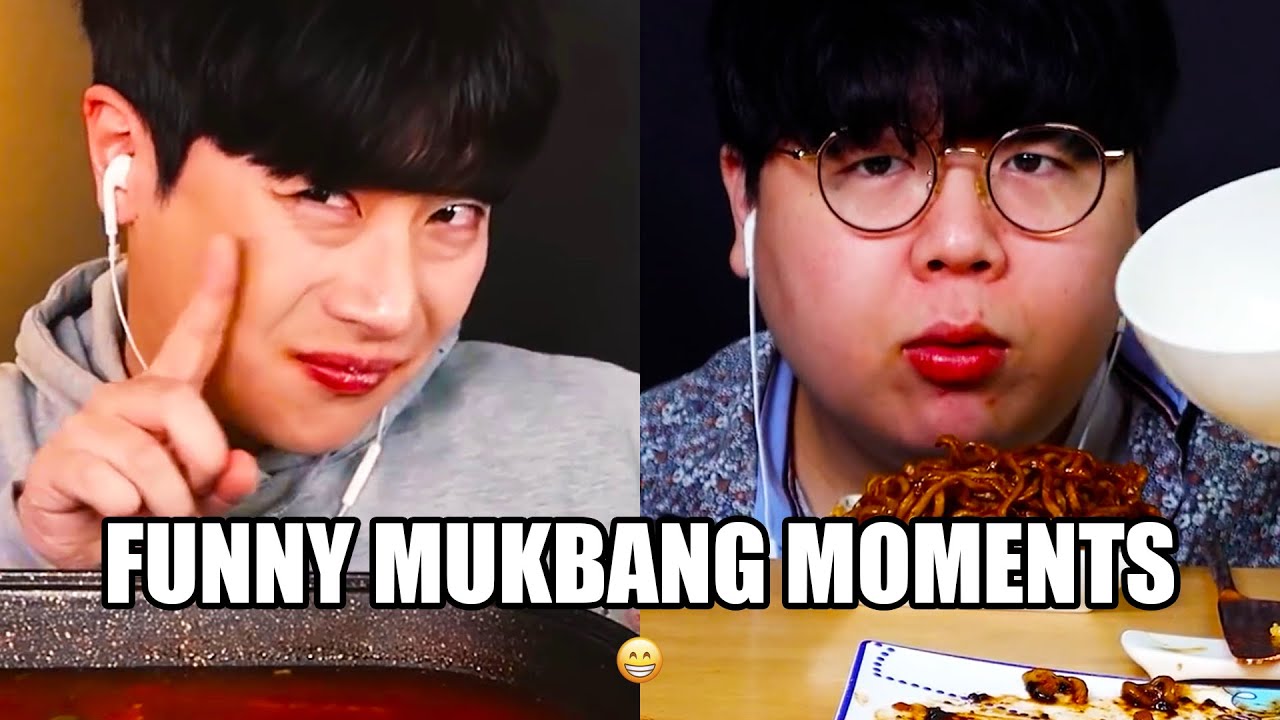 FUNNY mukbang MOMENTS that make me laugh - YouTube