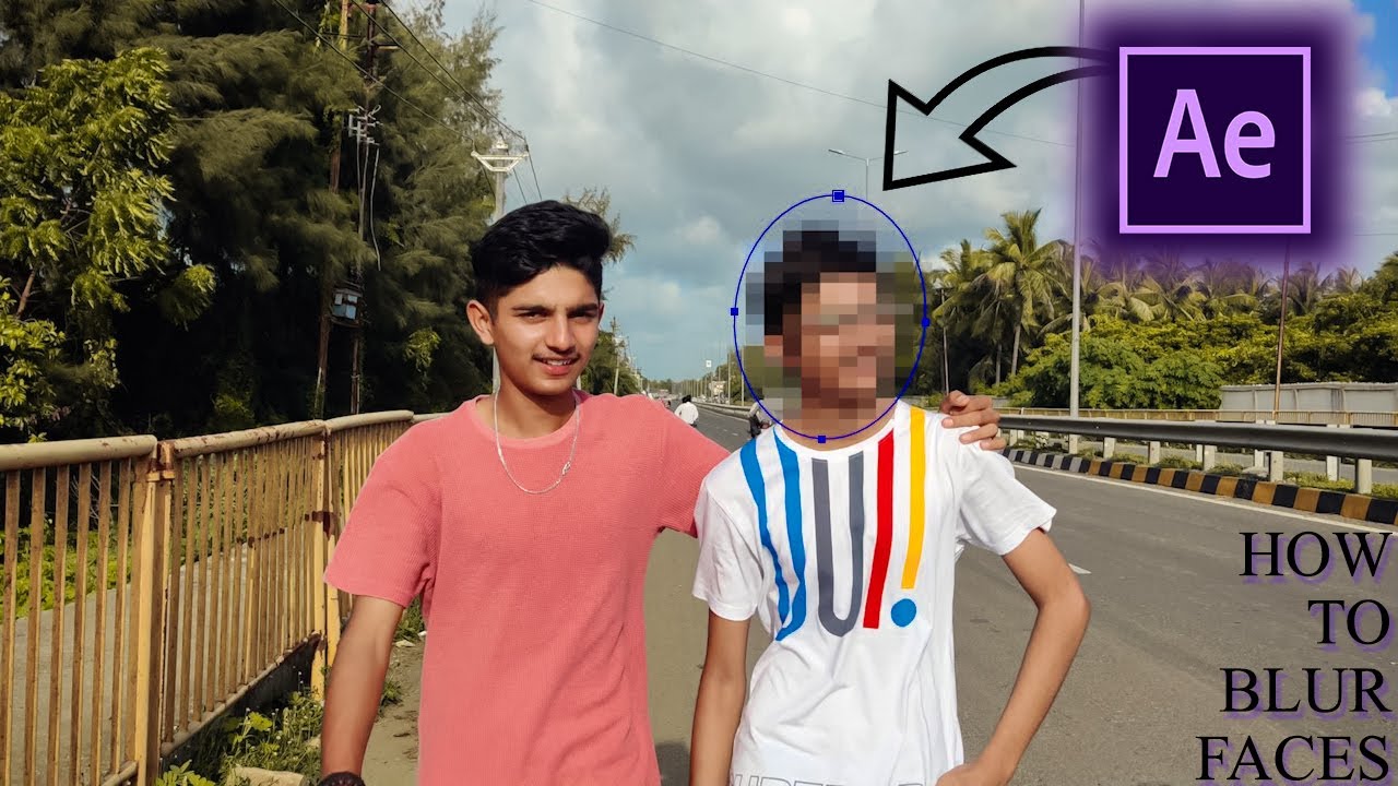 HOW TO BLUR FACE IN AFTER EFFECT #vfx #movie #aftereffects - YouTube