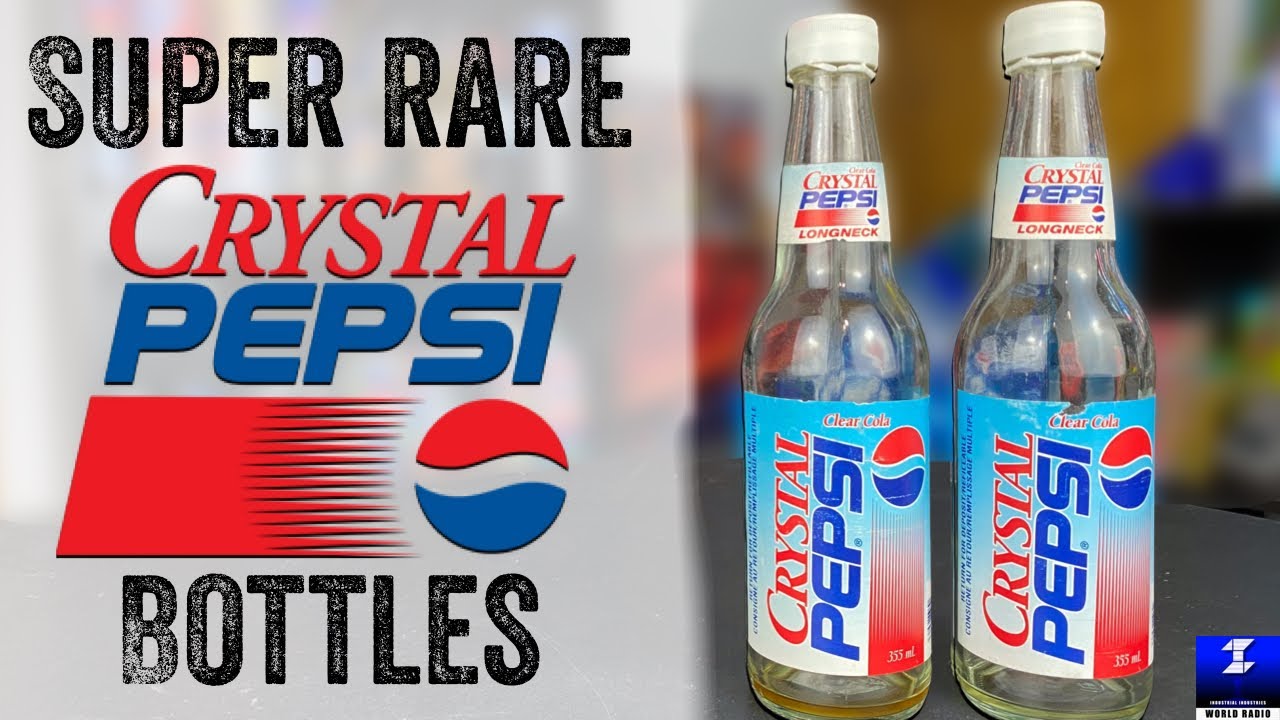 The Rarest Crystal Pepsi Bottle I’ve Ever Seen | Longneck Crystal Pepsi ...