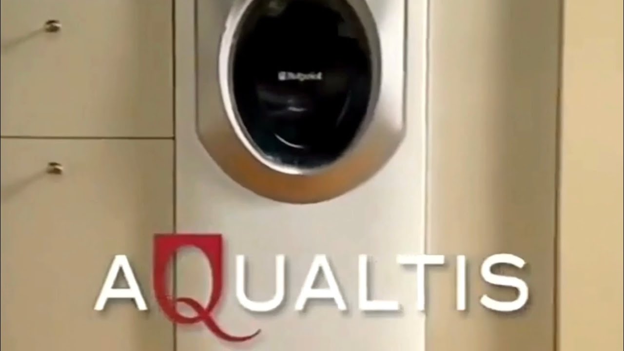 2007: Hotpoint Washing Machine [Aqualtis] - 20sec Advert - YouTube