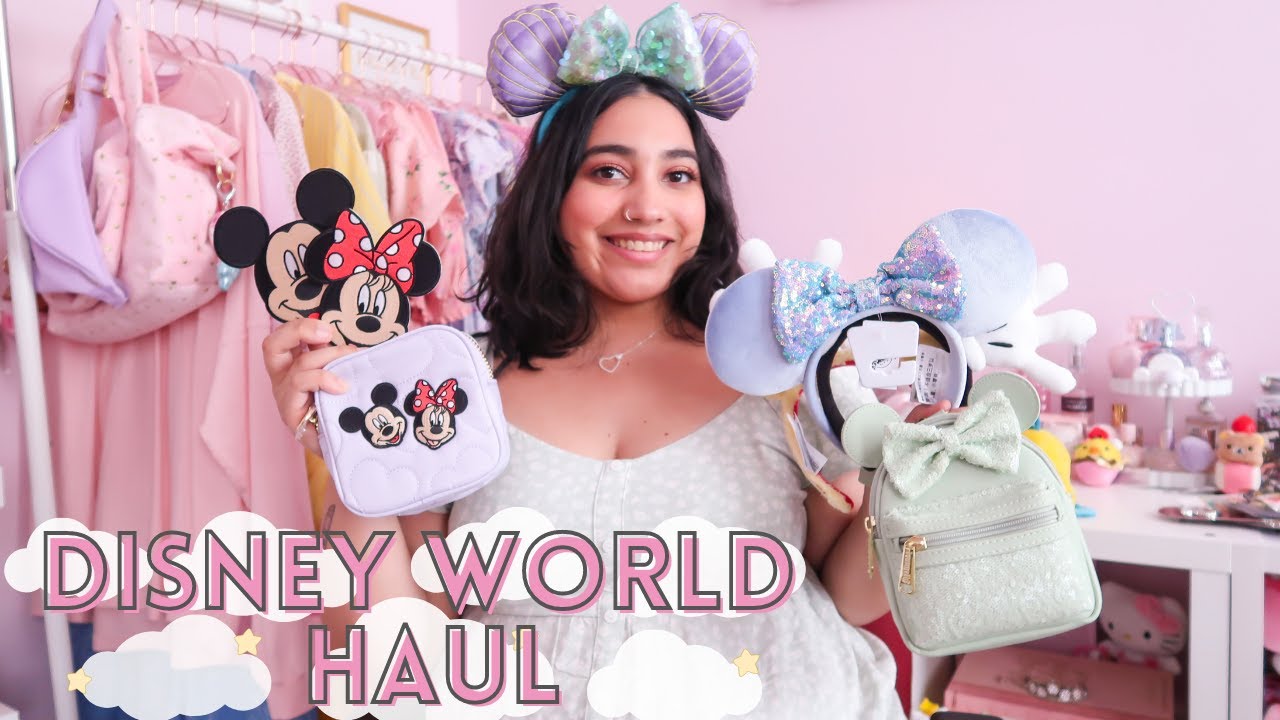 spending all my money on disney merch ♡ disney world haul 2021 - YouTube