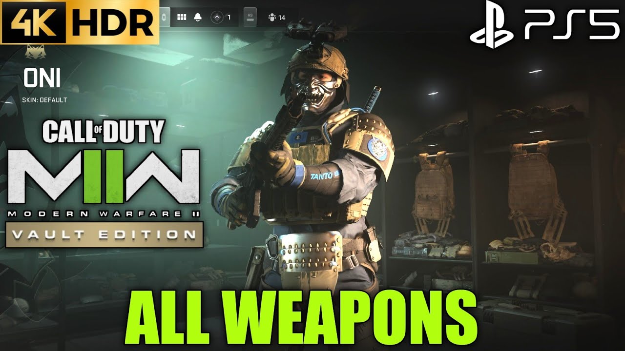 All Weapons CALL OF DUTY MODERN WARFARE 2 All Weapons | MW2 All Weapons ...