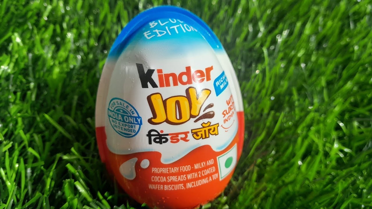 Kinder JOY BLUE EDITION - YouTube