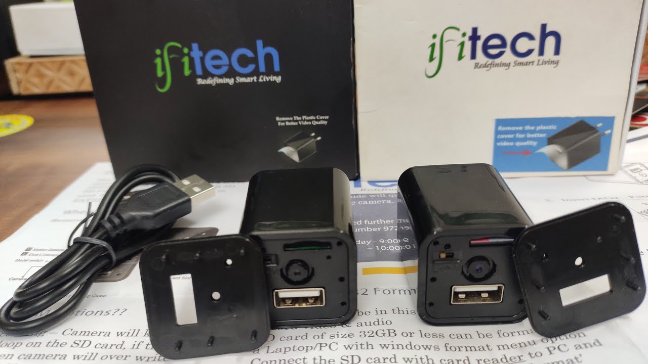 Plug USB Charger with Hidden Camera : Unboxing and Feature - YouTube