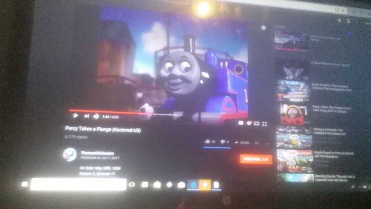 Goofs found in Percy takes a pluge - YouTube