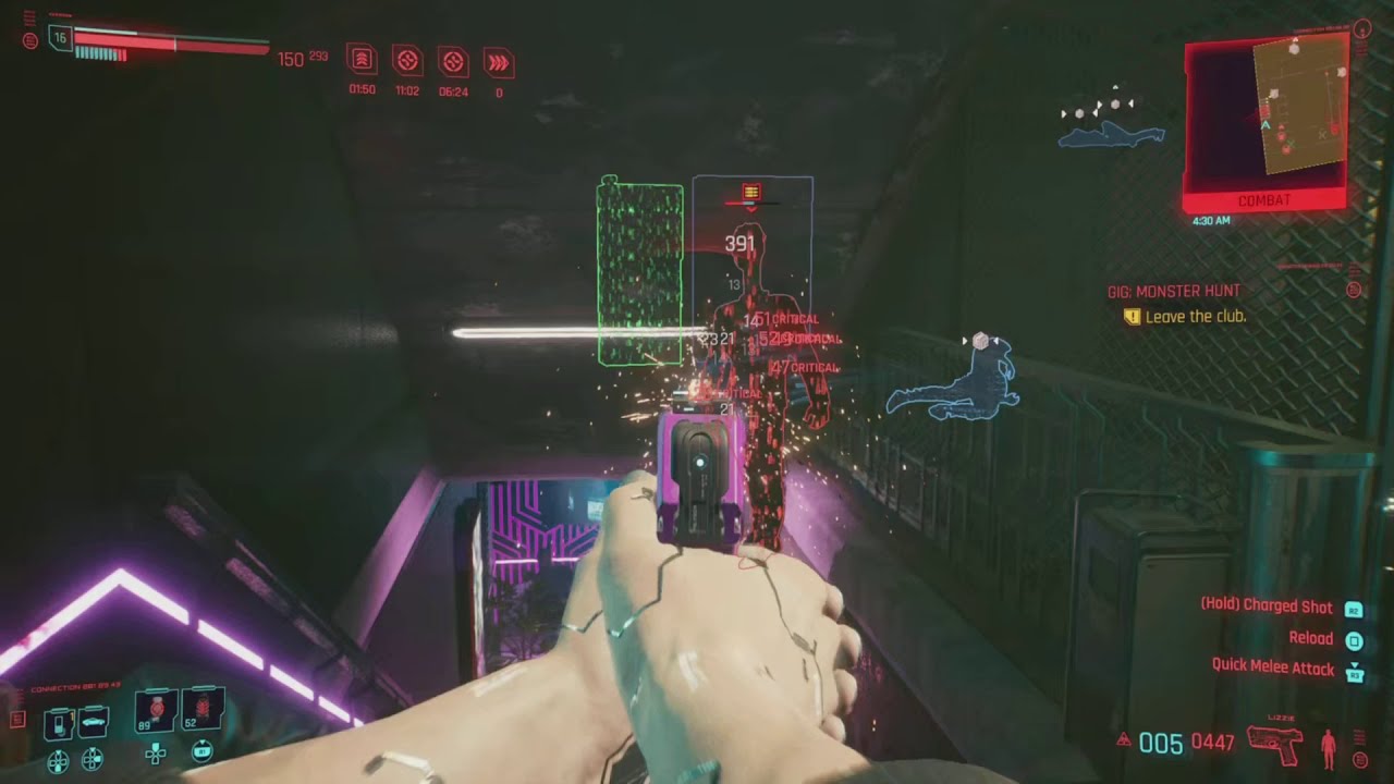 Cyberpunk 2077 Glitch - Sticky Stretchy Man - YouTube