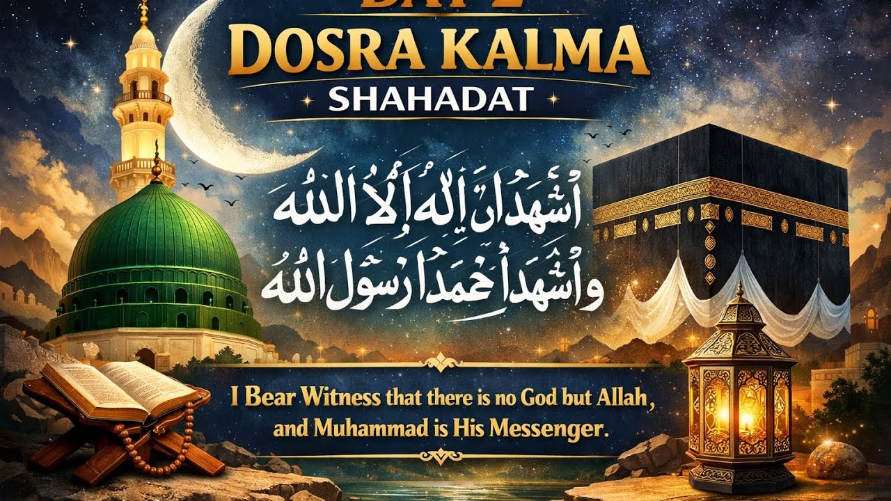 Doosra Kalma | Kalma Shahadat | Islamic SeriesKalma Shahadat | Doosra ...