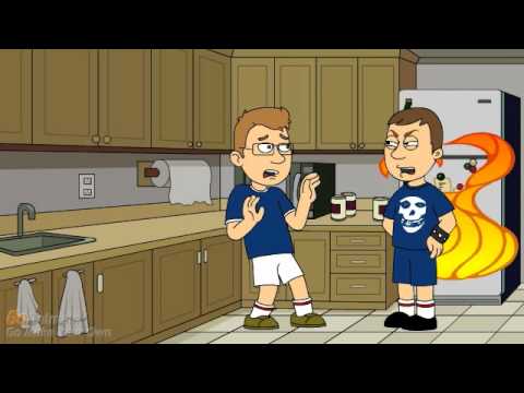 Jarrett Sets The Fridge On Fire And Gets Grounded - YouTube