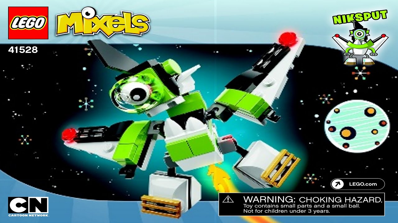 LEGO Instructions - Mixels - 41528 - Niksput (Series 4) - YouTube