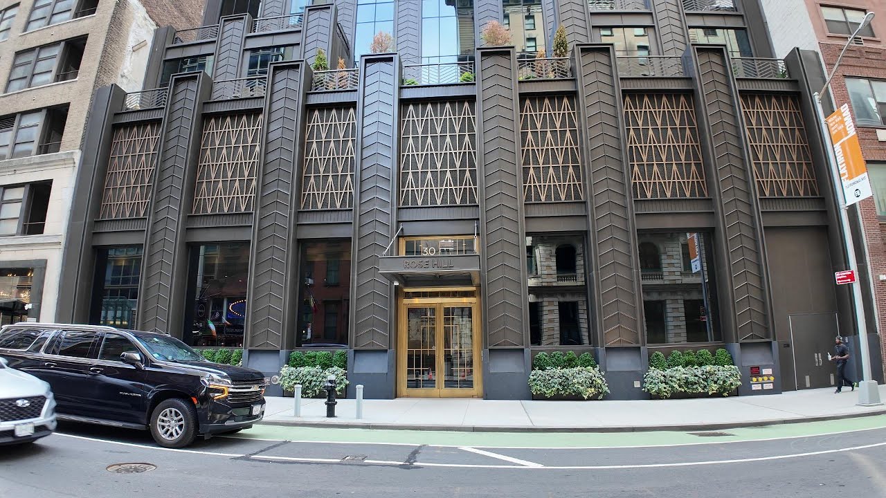 NYC: The Rose Hill Building in NoMad near the Flatiron (An Art Deco ...