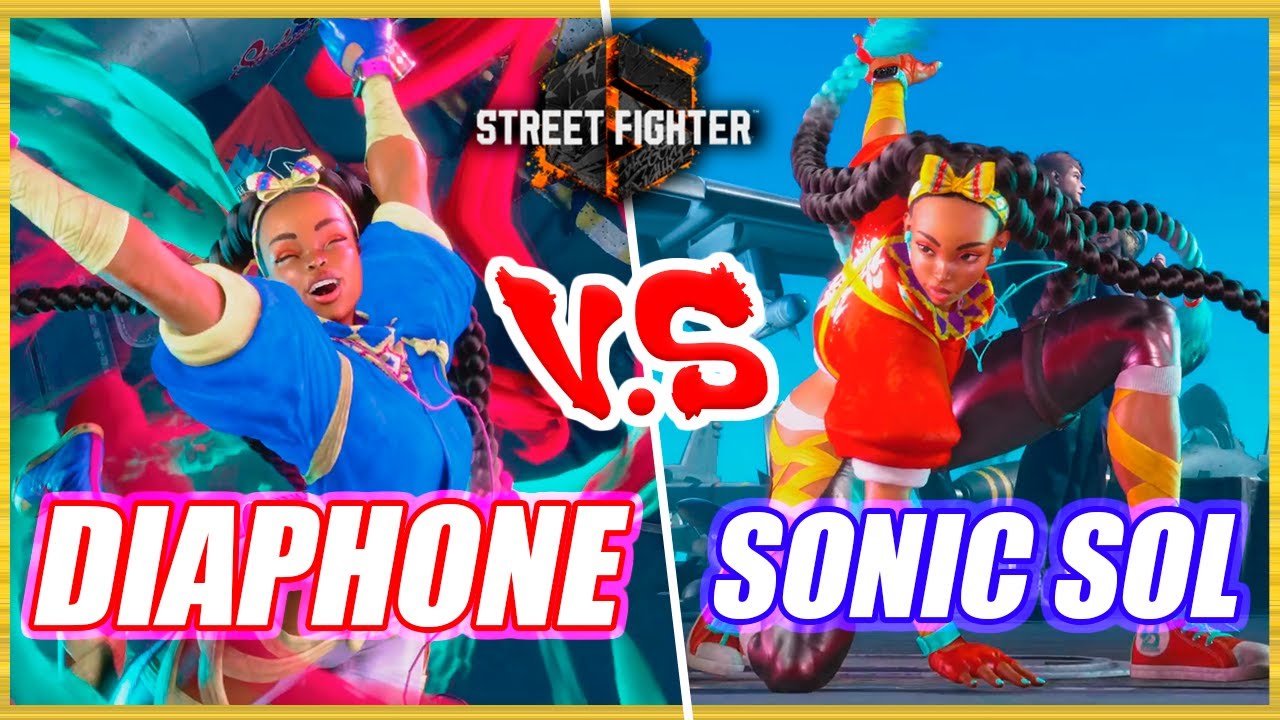 SF6 CB 🔥 Diaphone (Kimberly) vs Sonic Sol (Kimberly) 🔥 Street Fighter 6 ...