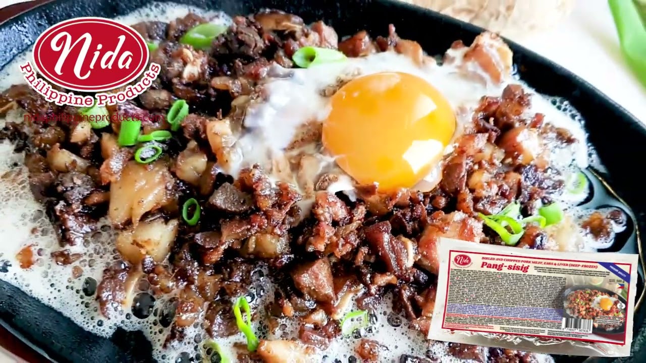 Sisig With Egg