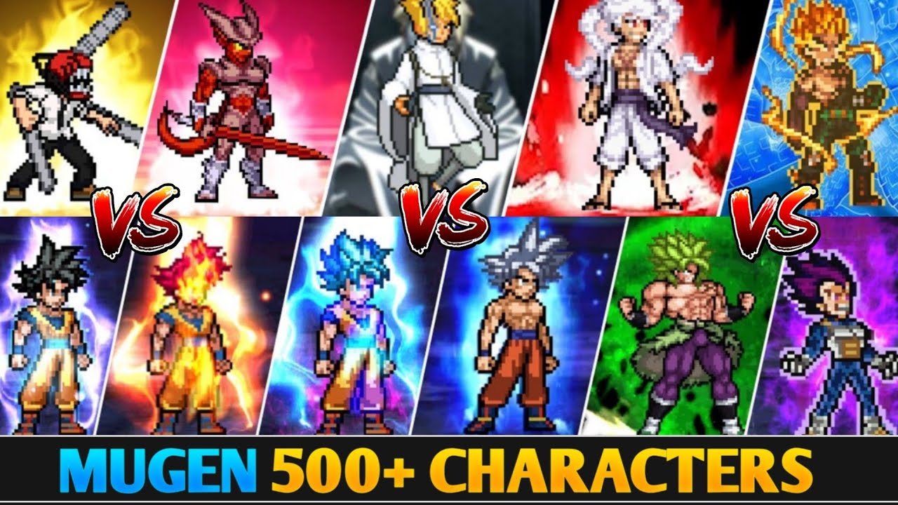 WATCH MODE‼️Anime Mugen Android [500+ Characters] 🔥 BEST ANIME HD ...