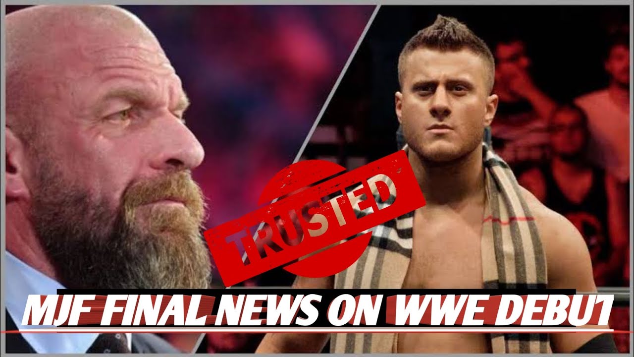 MJF WWE DEBUT! BIG NEWS COMING WATCH NOW. - YouTube