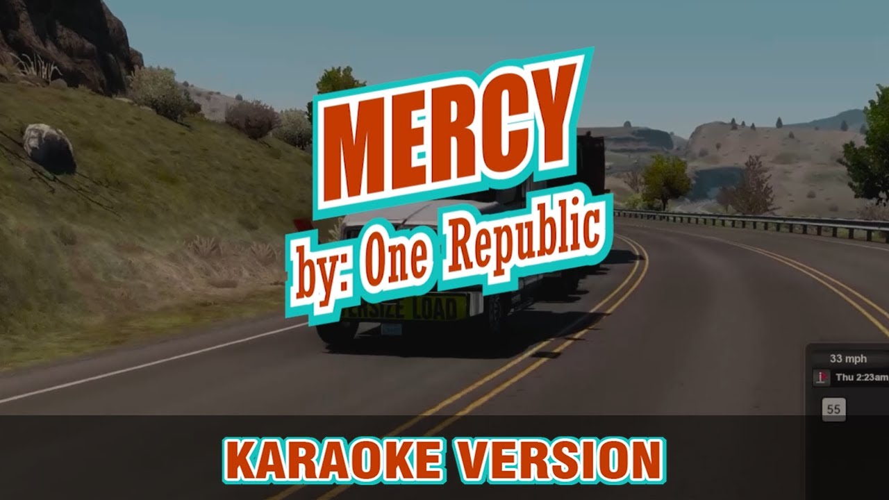 Mercy - One Republic - karaoke - YouTube