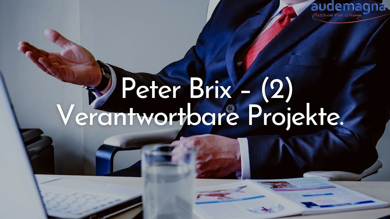Peter Brix – (2) Verantwortbare Projekte - YouTube