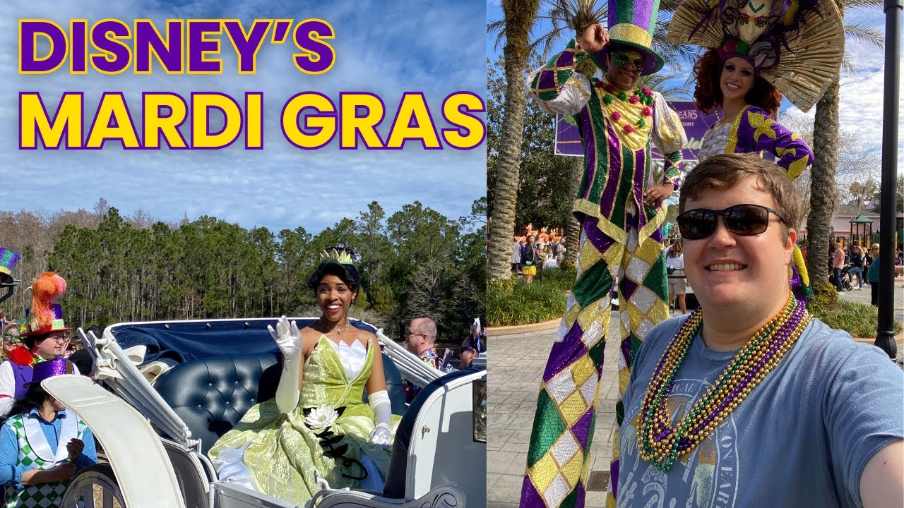 Inside Disney World's Secret Mardi Gras Party! - YouTube
