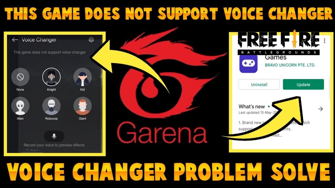 Free fire voice changer app 2025 | How To Change Voice In Free Fire ...