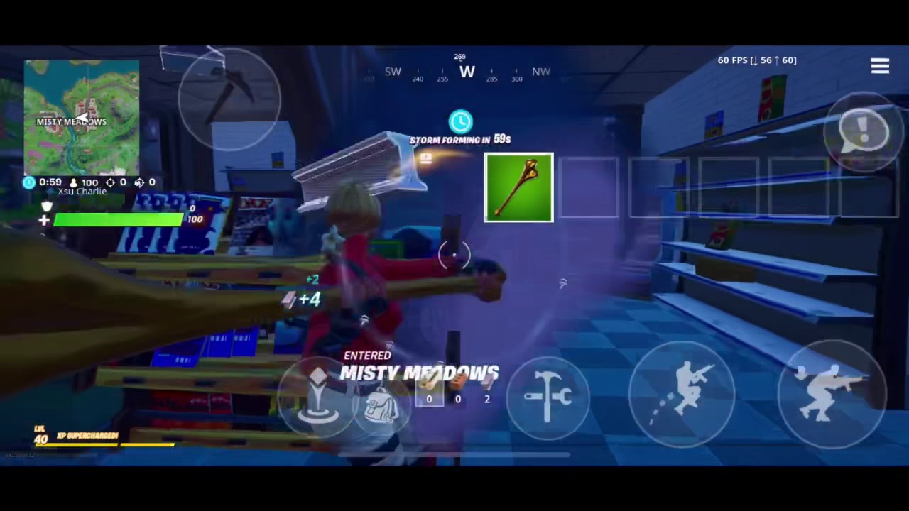 First game on (Fortnite) - YouTube