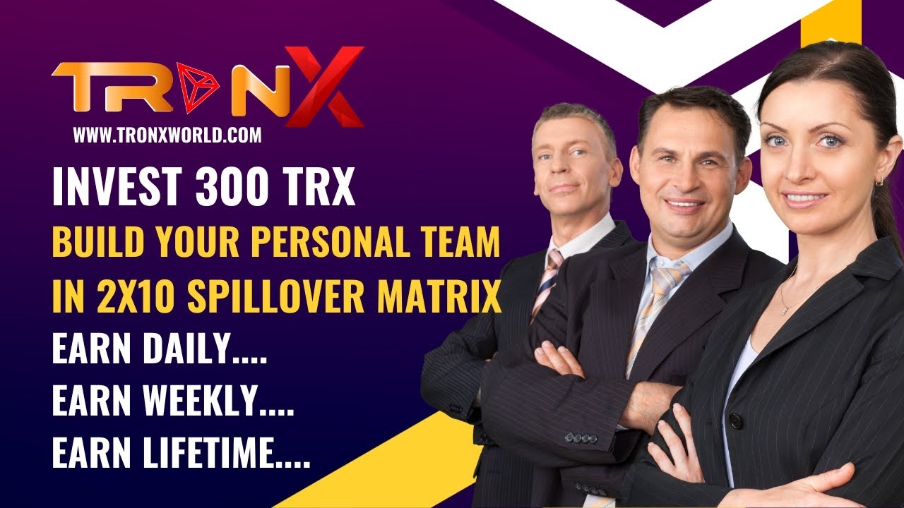 TronX Plan Presentation - YouTube