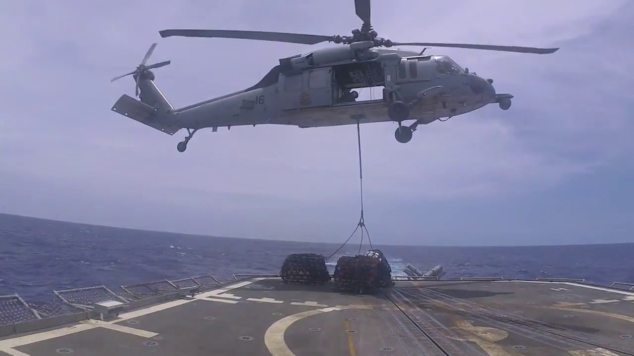 Navy Prime: Delivered by Helicopter - YouTube