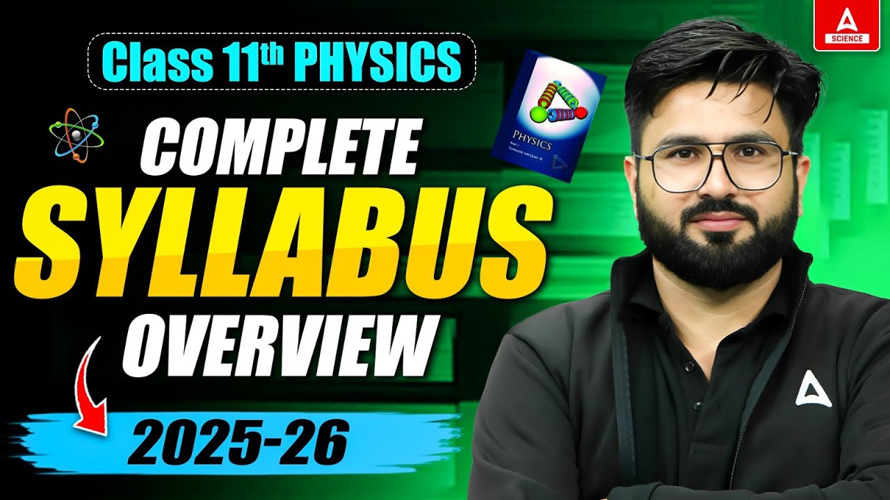 CBSE Class 11 Physics Syllabus 2025-26 | Physics Official Syllabus ...