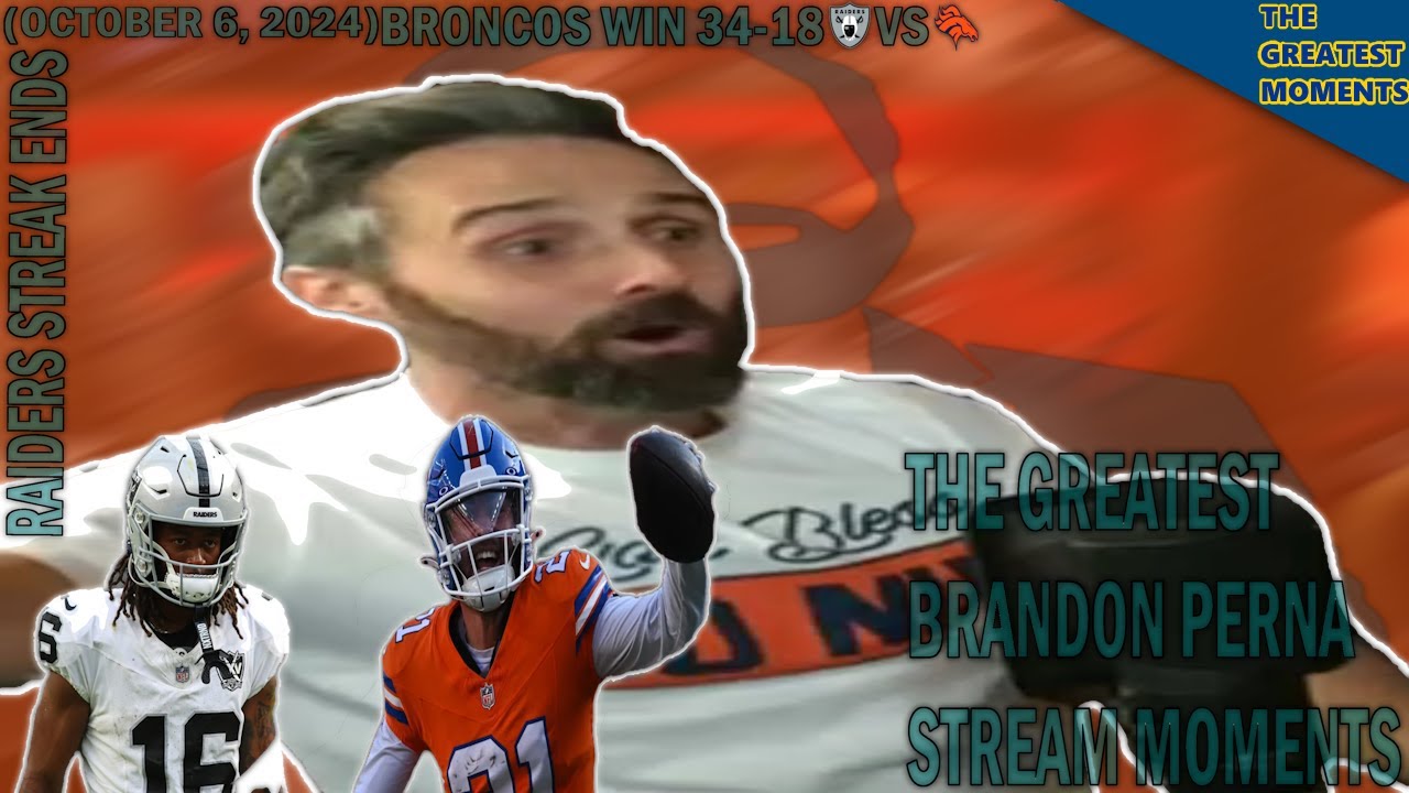 The Greatest Brandon Perna Stream Moments (October 6, 2024) - YouTube