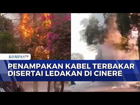 Kabel di Jalan Cinere Depok Terbakar, Rumah di Sekitar Lokasi Ikut Padam | KOMPAS PETANG