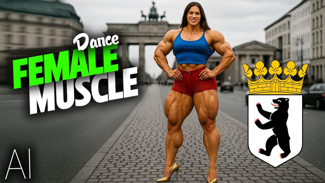 Female Bodybuilder 💪 Dance in Berlin 🇩🇪 - YouTube