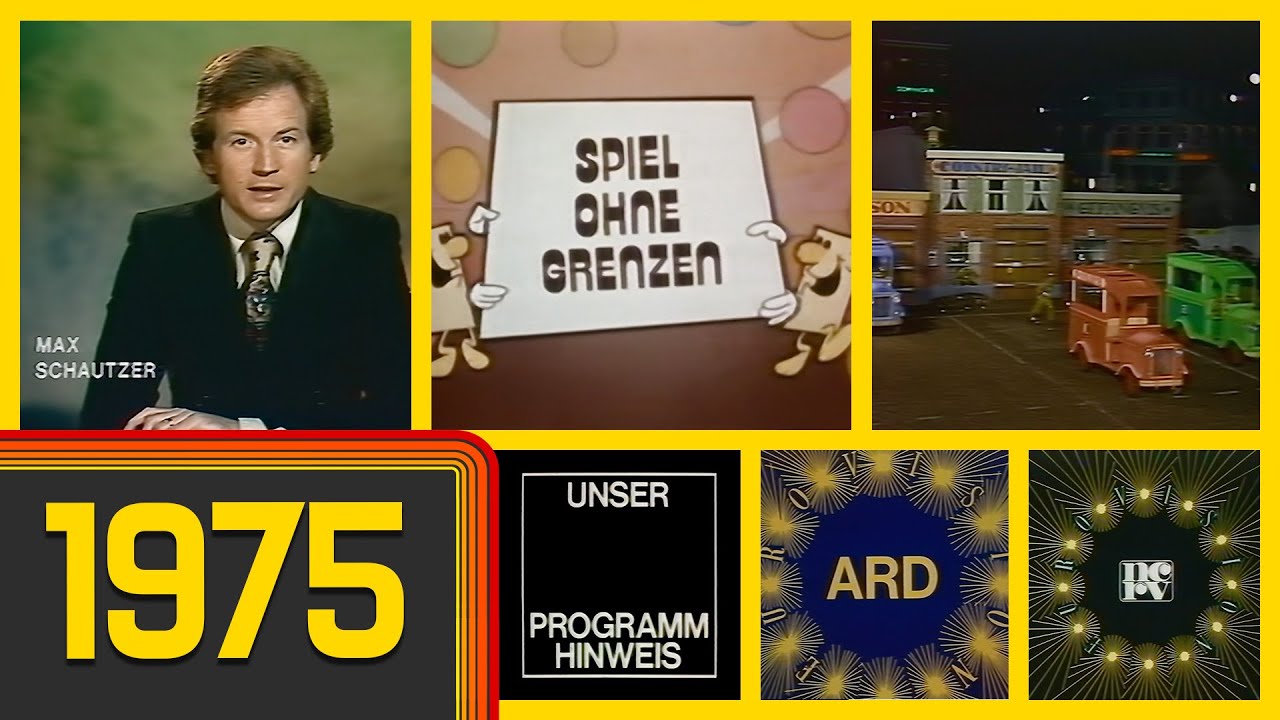ARD Ende von Klimbim, Sendepause, Ansage und Beginn von "Spiel ohne ...