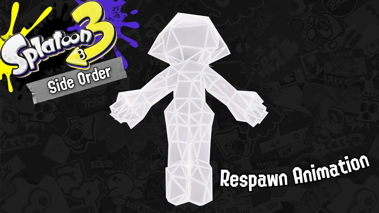 Splatoon 3 Side Order Agent 8 Respawn Animation - YouTube